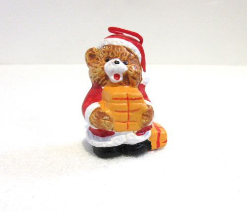 Jule-bamse Mr. Porridge, resin – Miniseum